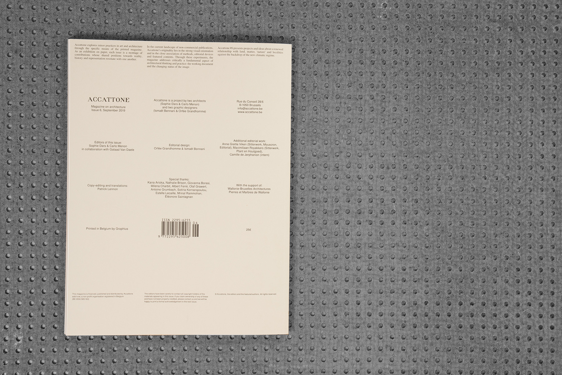 ACCATTONE — ISSUE 6